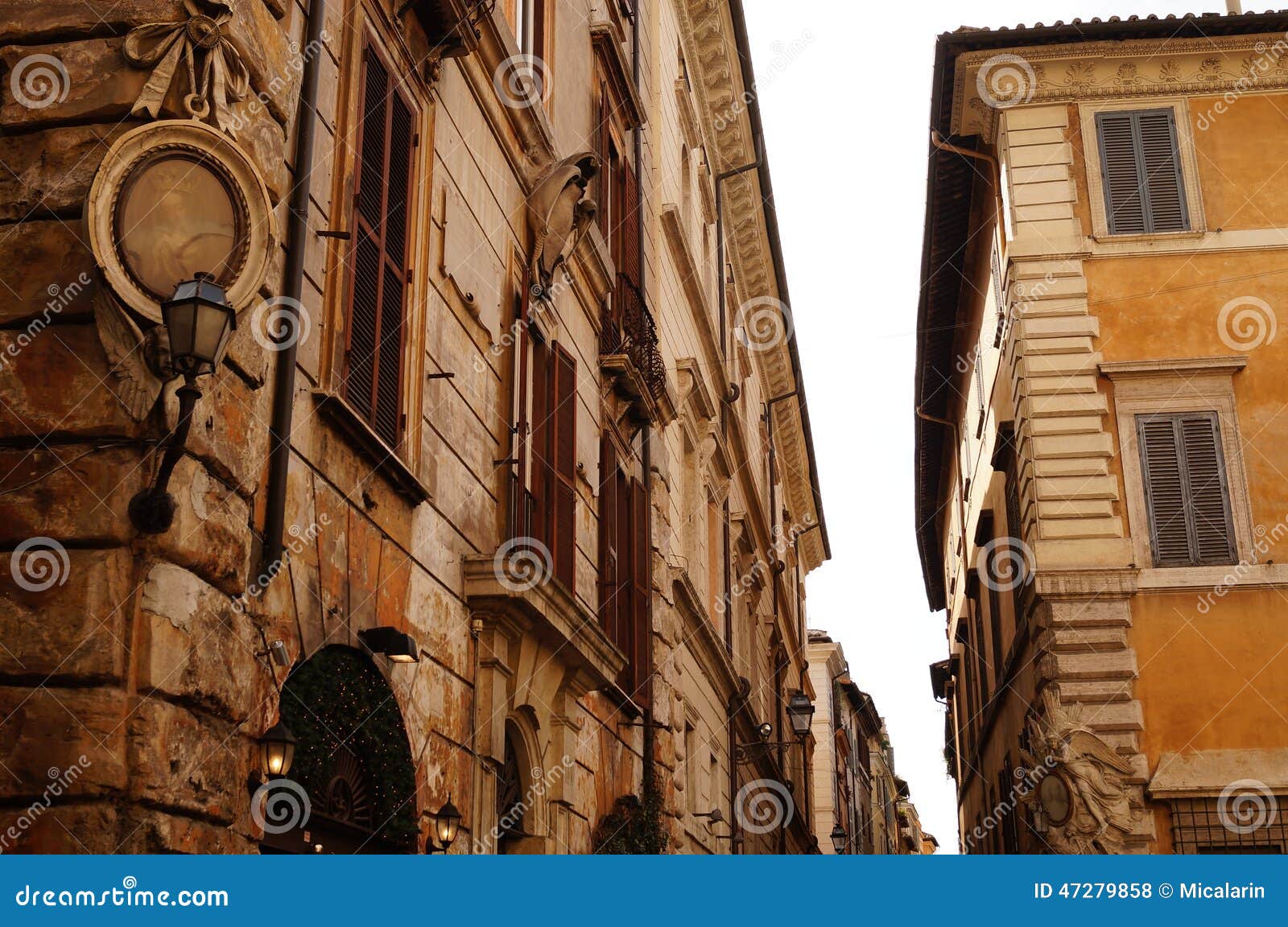 Rome buildings, Italy stock photo. Image of architecture - 47279858