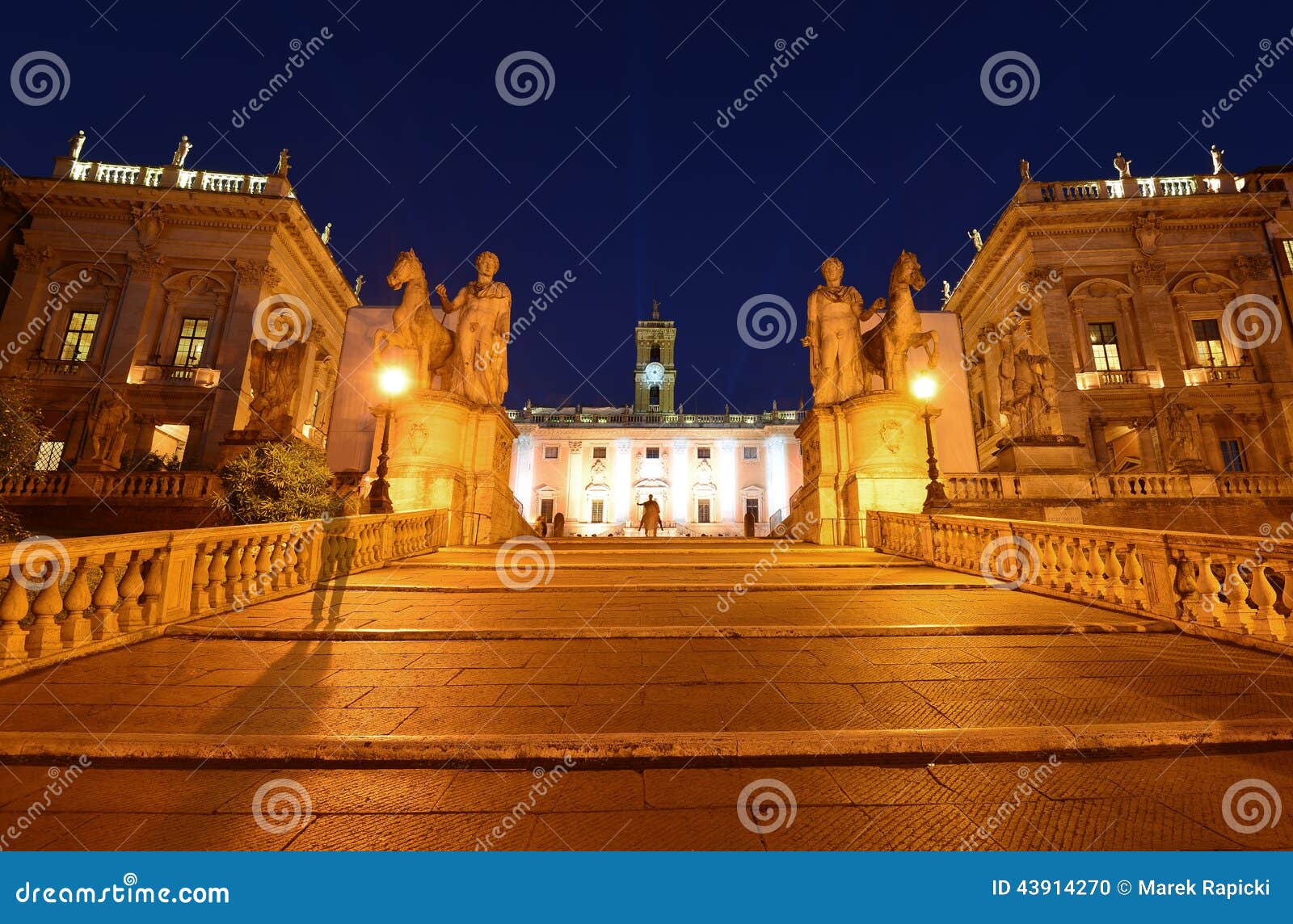 Rome, Capitol stock photo. Image of roman, landmark, famous - 43914270