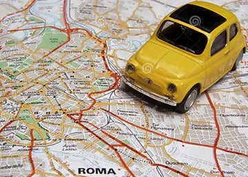 Rome by Car stock photo. Image of road, italy, cars, model - 5355746
