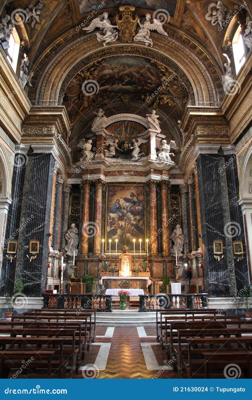 Rome church editorial stock image. Image of window, windows - 21630024
