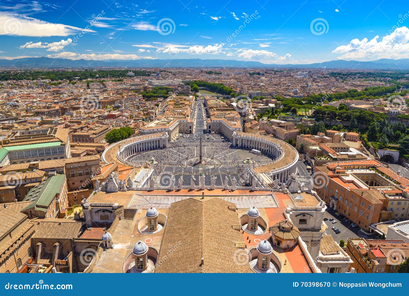 Rome city skyline, Italy stock photo. Image of europe - 70398670