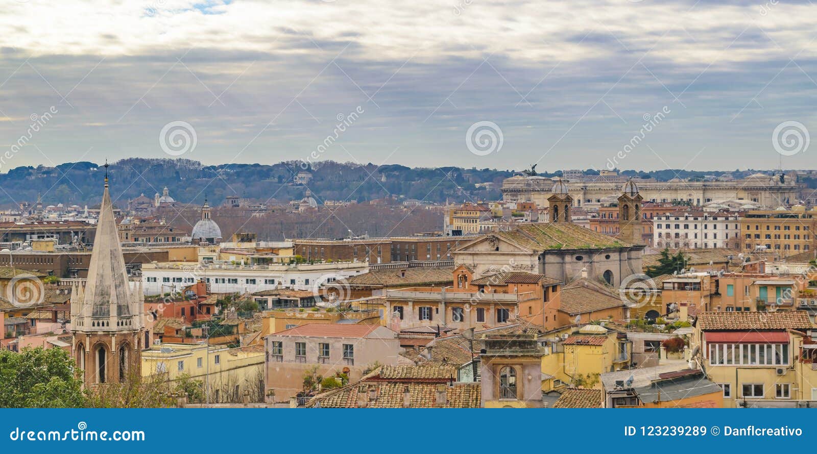 Rome Cityscape Aerial View stock image. Image of travel - 123239289 Rome Cityscape Aerial View stock image. Image of travel - 123239289