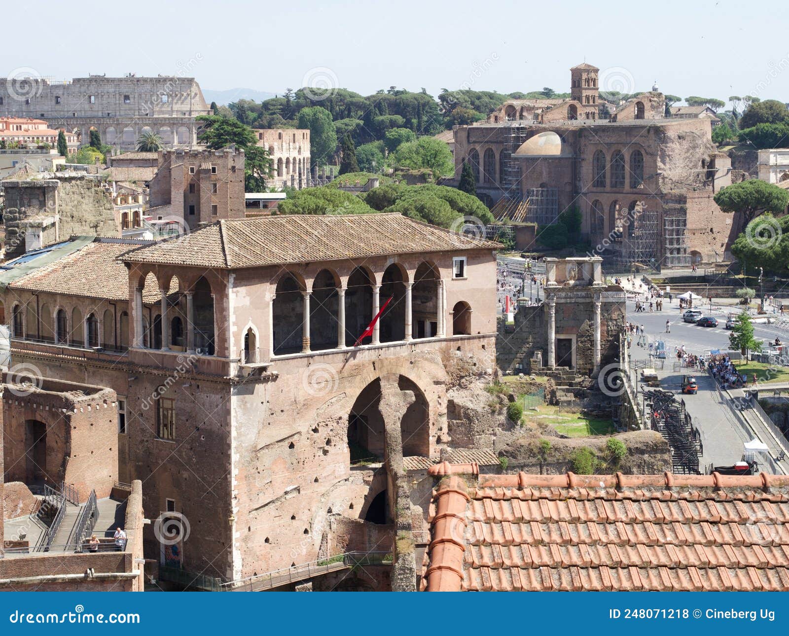 Rome cityscape stock photo. Image of cityscape, italy - 248071218