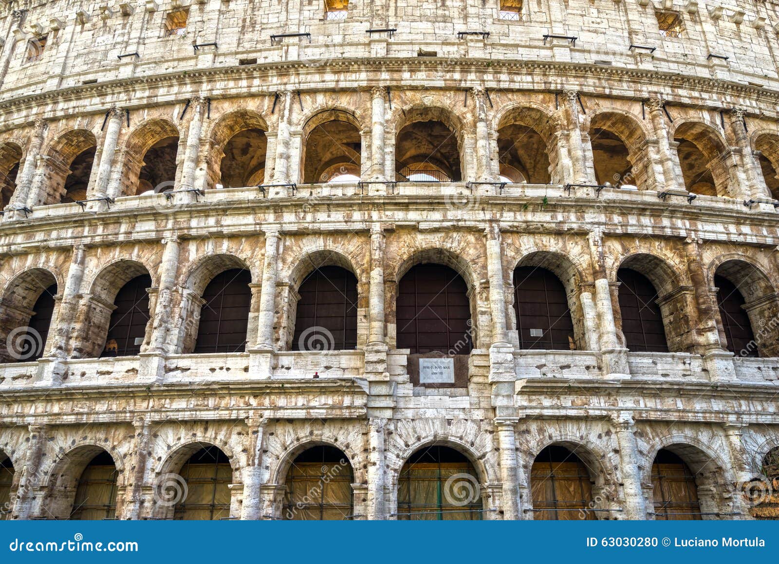 Rome, Coliseum. Italy. stock photo. Image of building - 63030280