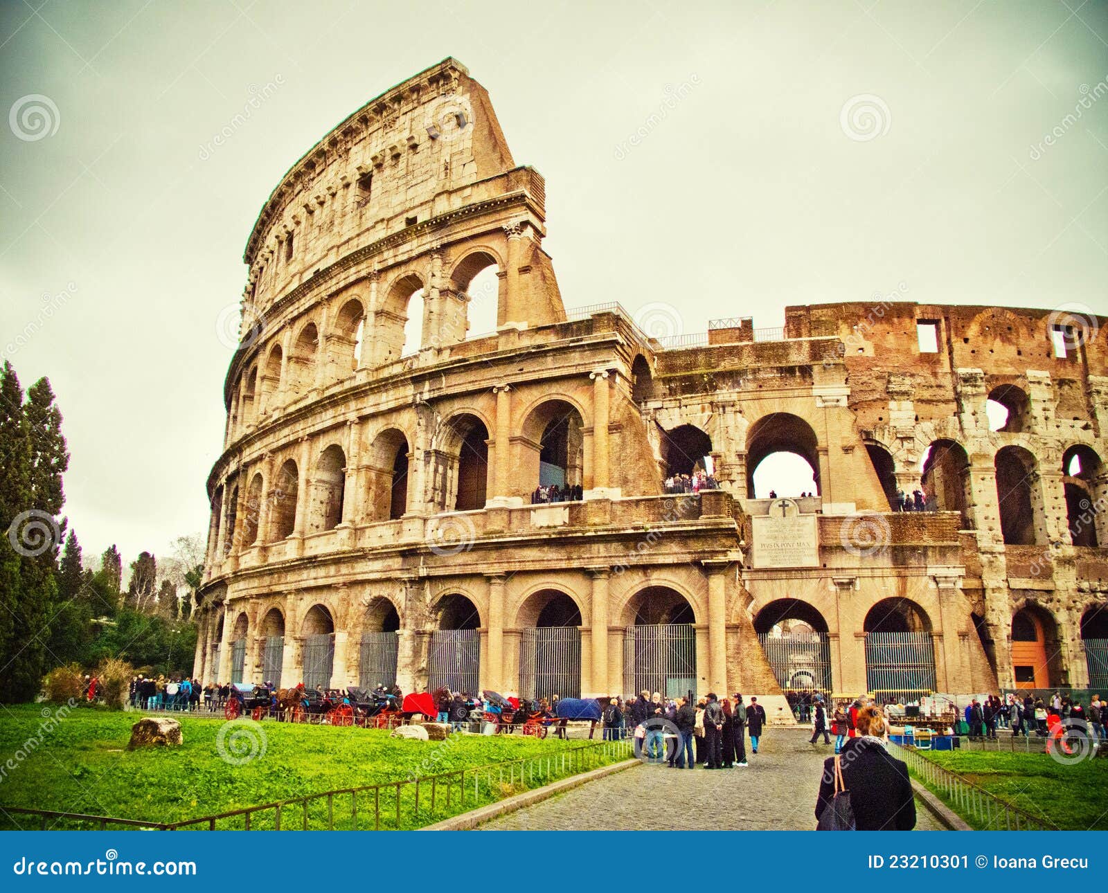 Rome Colloseum editorial photo. Image of europe, history - 23210301