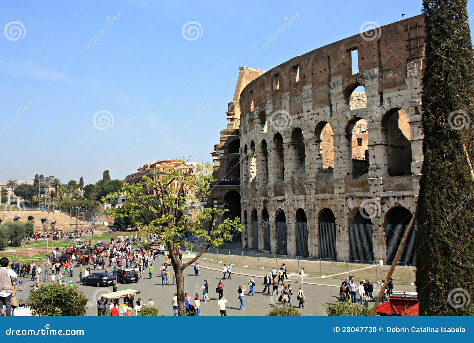 Rome Colloseum editorial image. Image of landmark, colloseum - 28047730