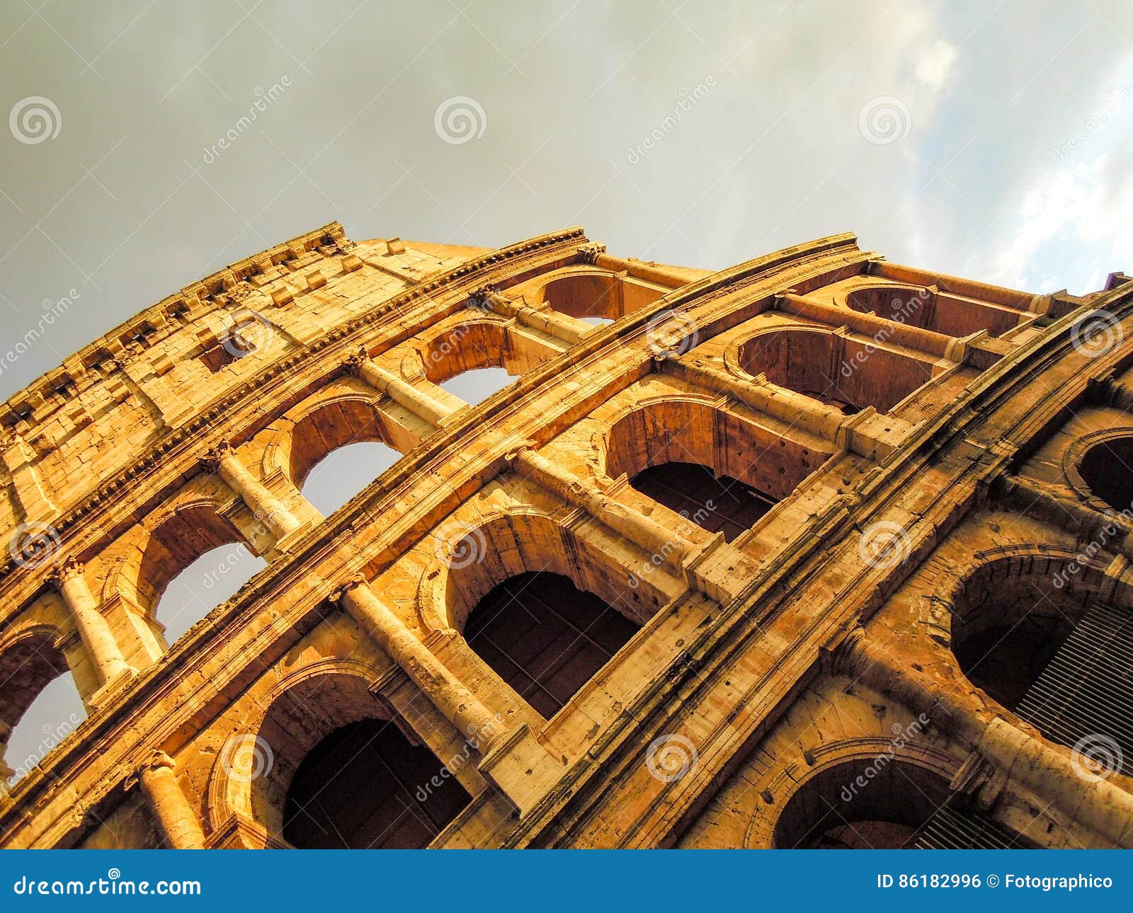 Rome Colloseum in spring stock photo. Image of tourism - 86182996