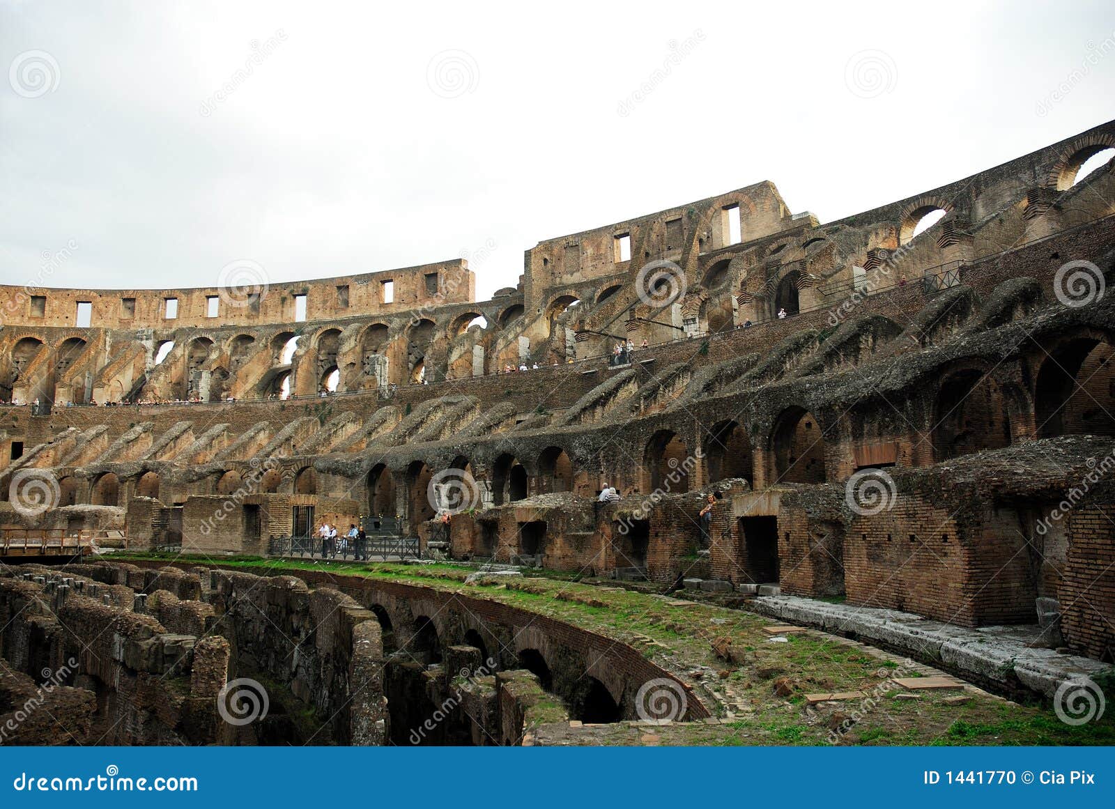 Rome Colosseum stock photo. Image of stadium, italian - 1441770