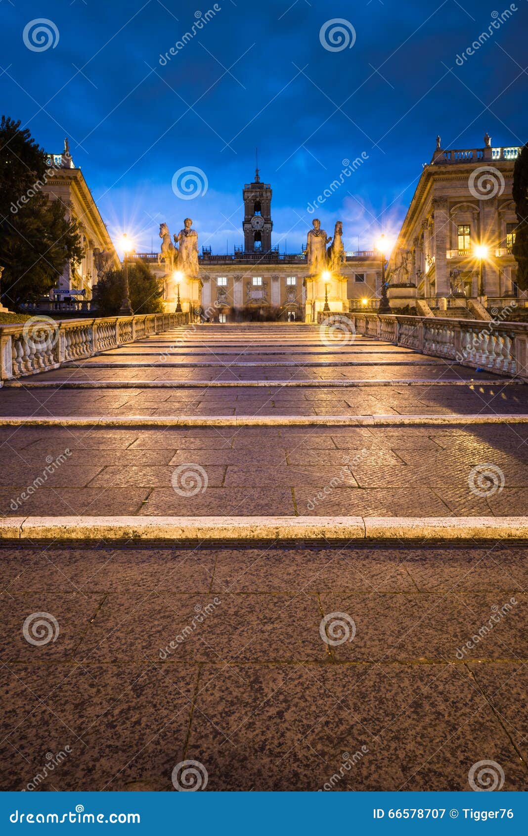 Rome, Cordonata image stock. Image du renaissance, italien - 66578707
