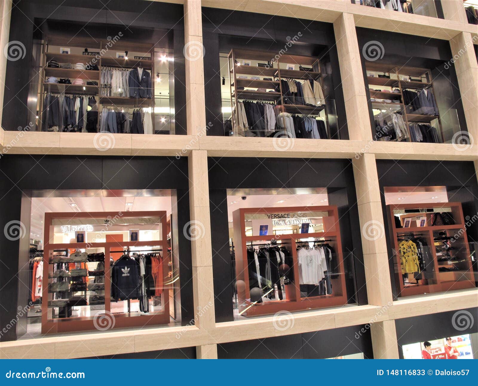 Rome, Department Store Rinascente Editorial Stock Photo - Image of city ...