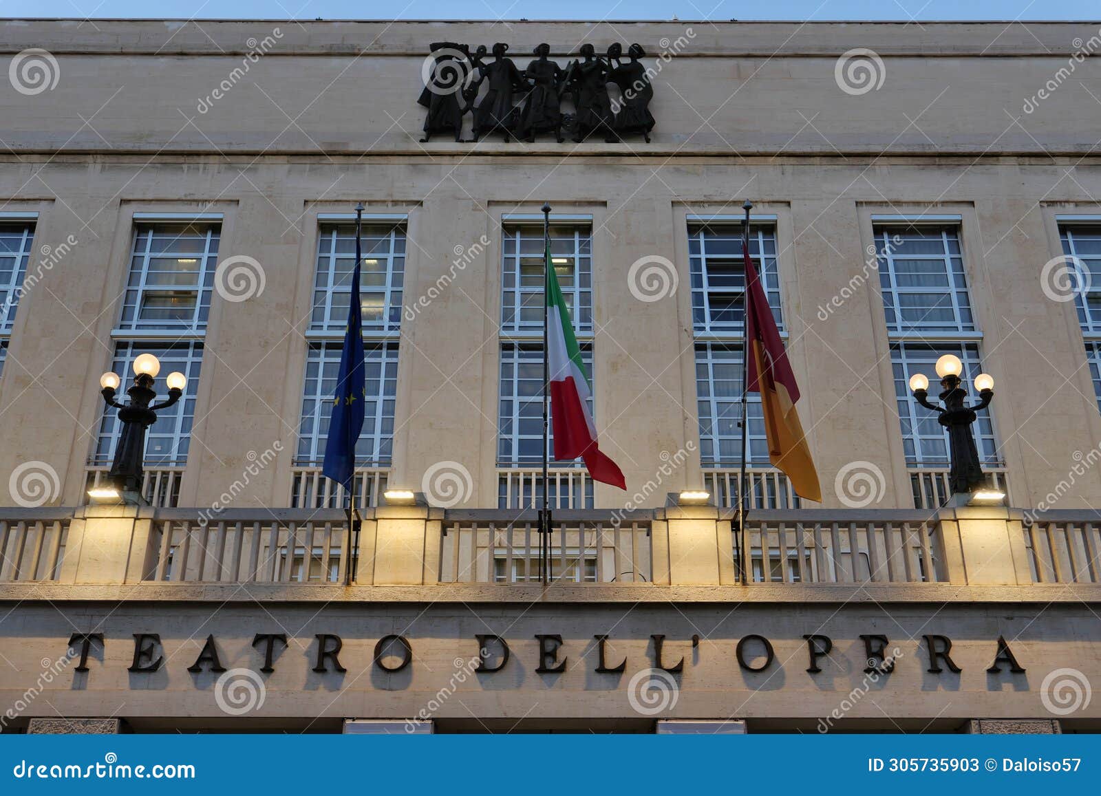 ROME FEBRUARY 01 2024 BUILDING Editorial Stock Photo - Image of theater ...