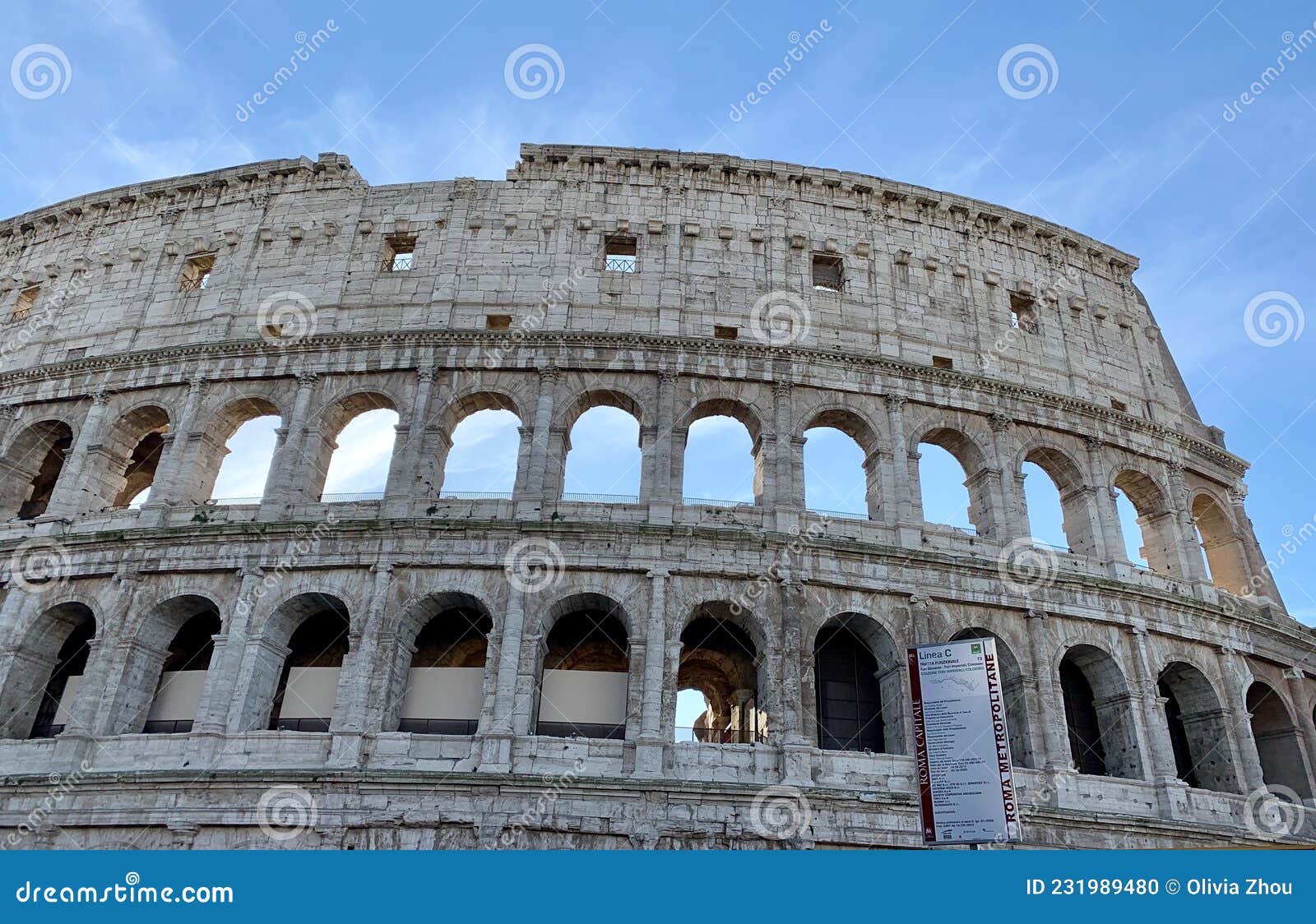 Rome gladiator stadium stock photo. Image of colosseum - 231989480