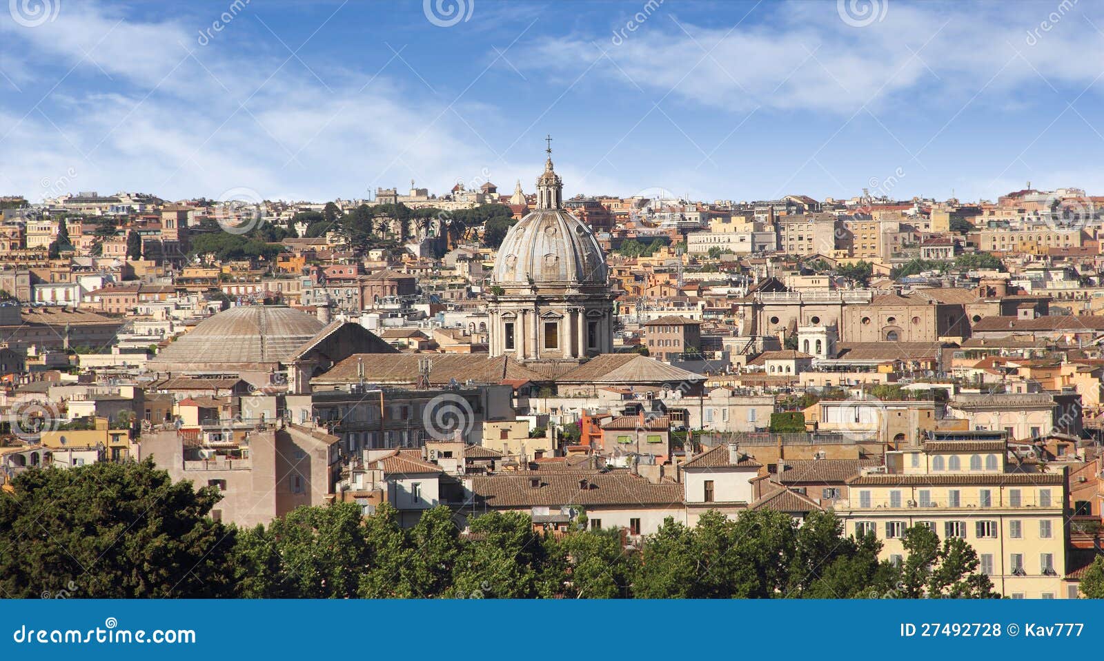 Rome historic center city stock photo. Image of brick - 27492728