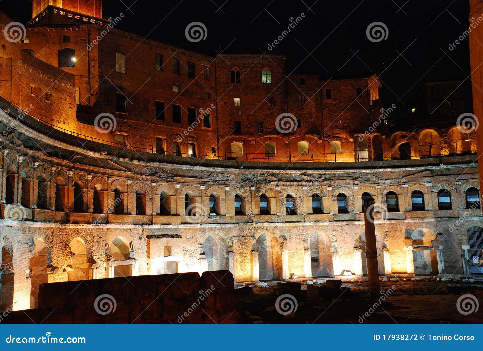 Rome - the Imperial Fora stock photo. Image of colosseum - 17938272