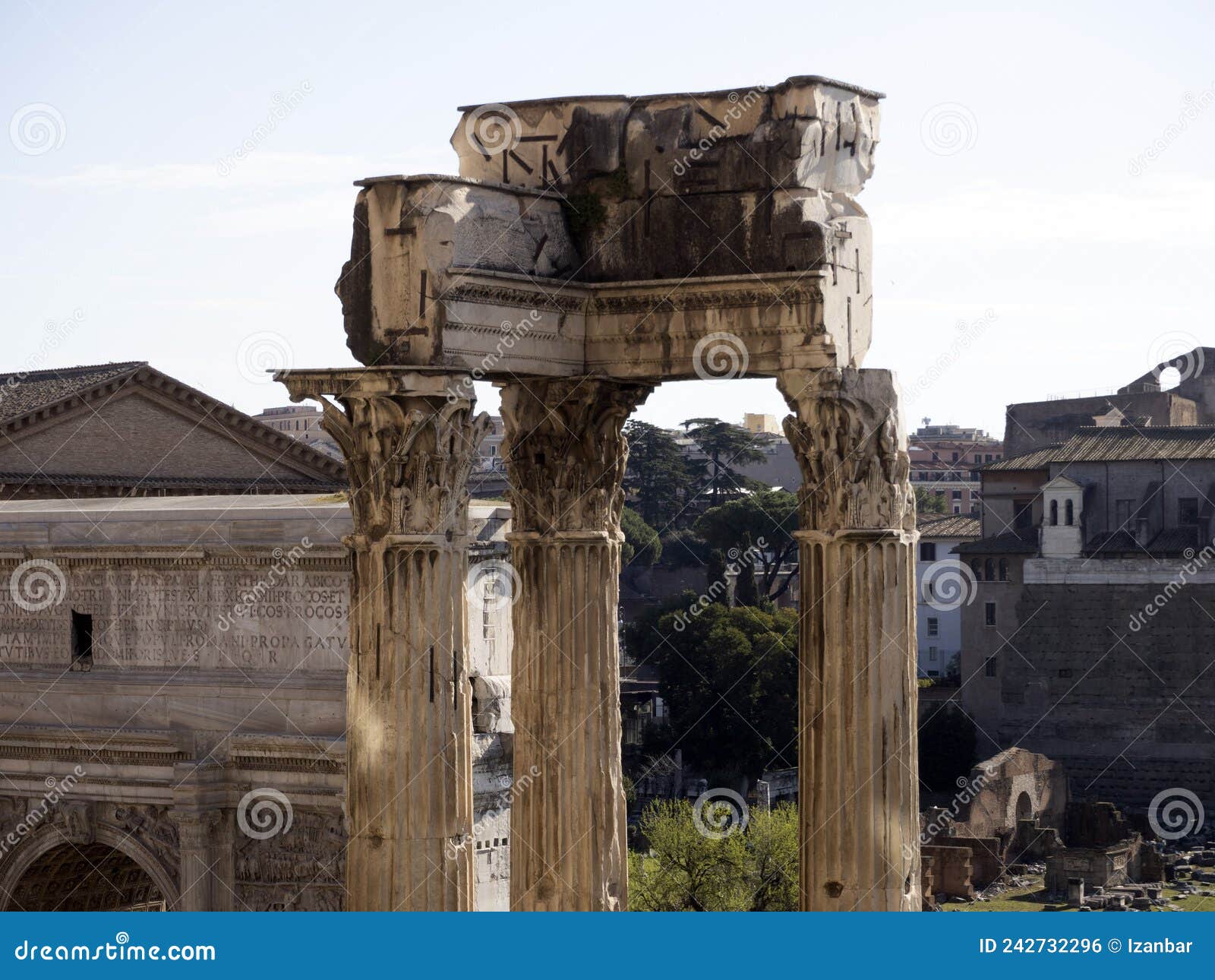 Rome Imperial Capital City Historical Monuments Age Roman And ...