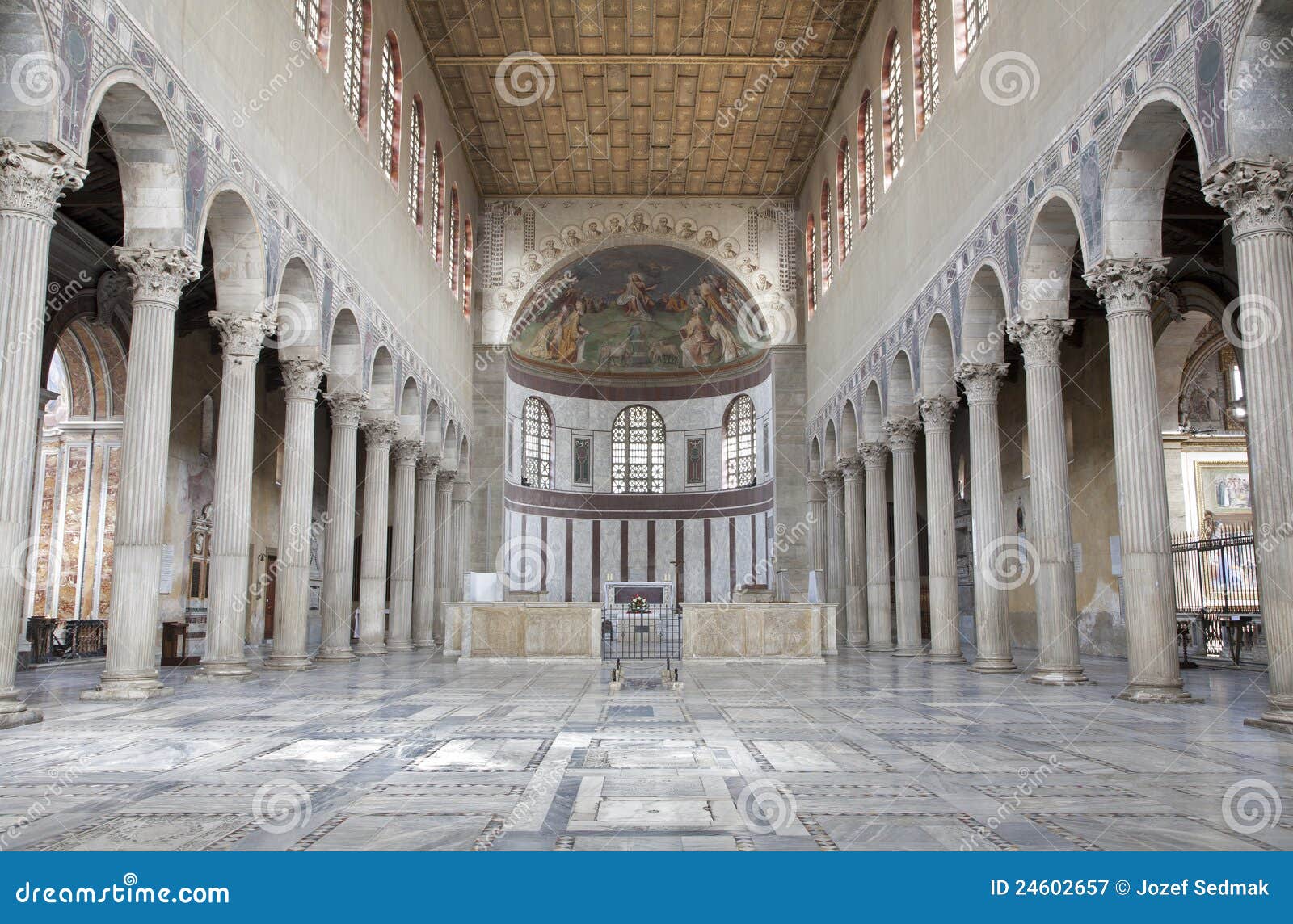 Iglesia De Santa Sabina Roma Church Of Santa Abina In Rome Italy Stock