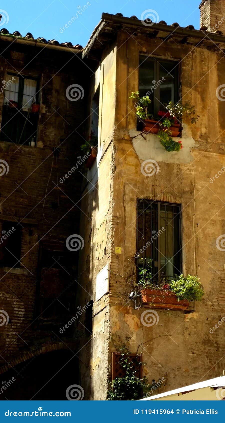 Scenes of Italy. stock photo. Image of architecture - 119415964