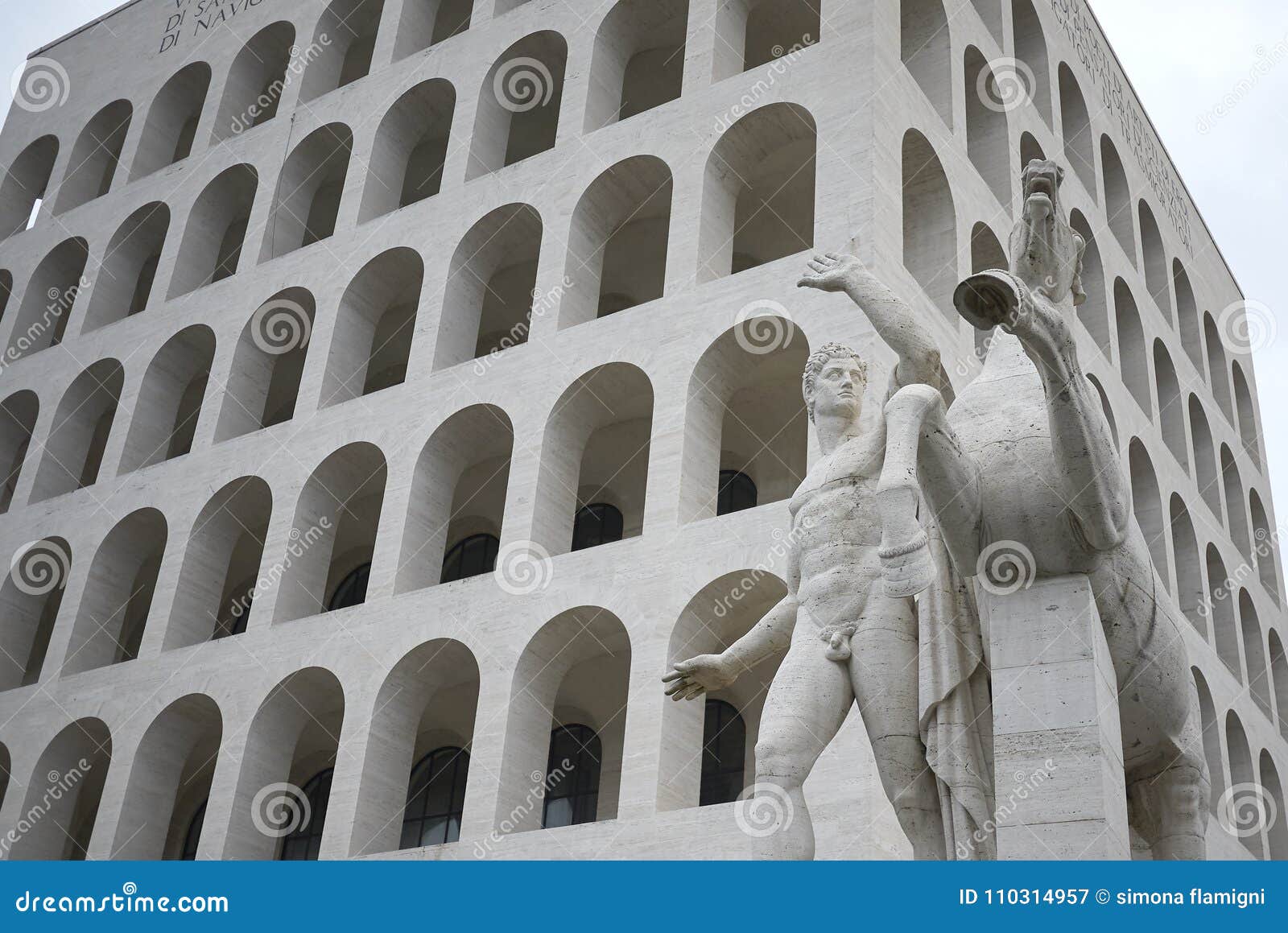 The square Colosseum editorial photography. Image of classical - 110314957