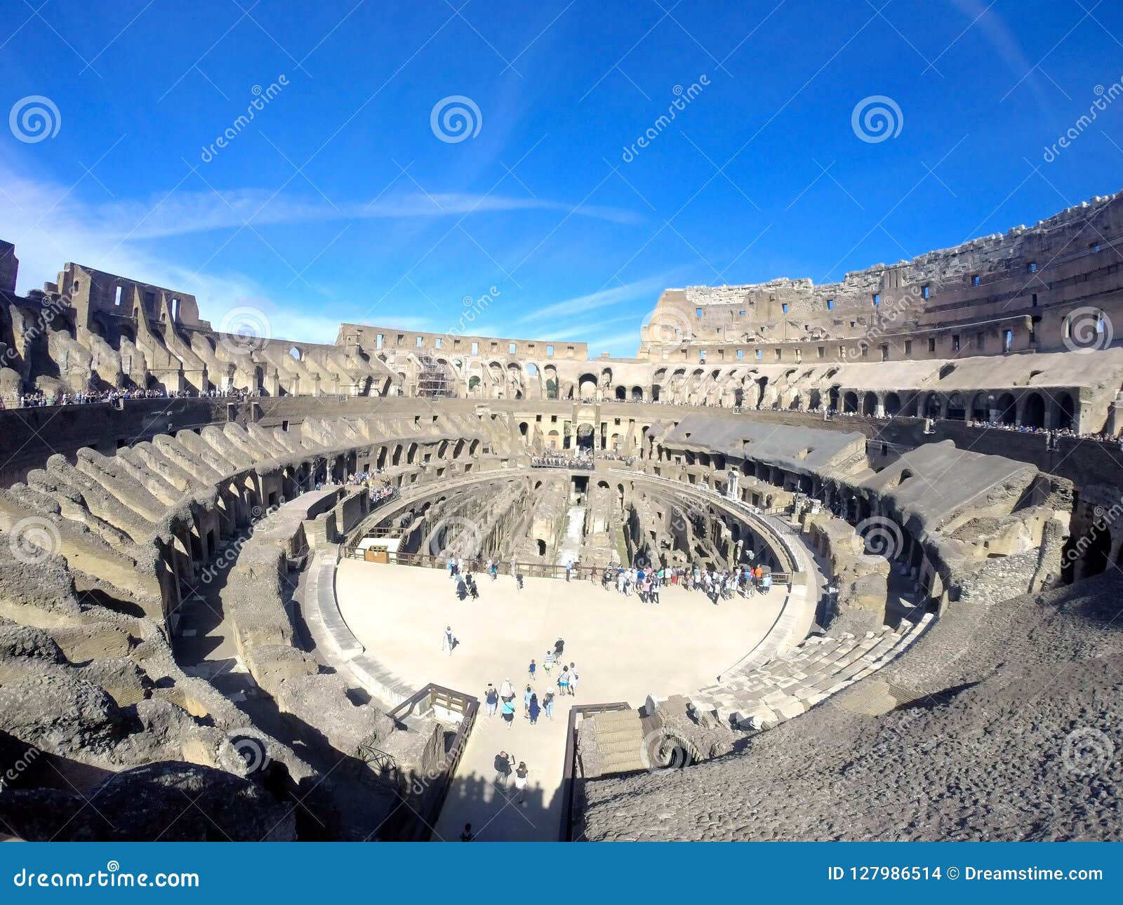 Inside The Coliseum, Great Masterpiece Of Ancient Roman Culture ...