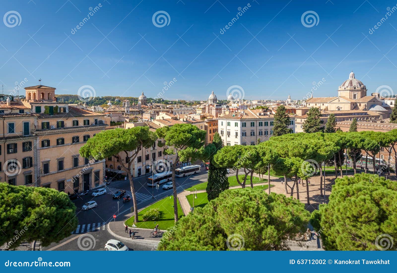 Rome, Italy stock photo. Image of emanuele, architecture - 63712002