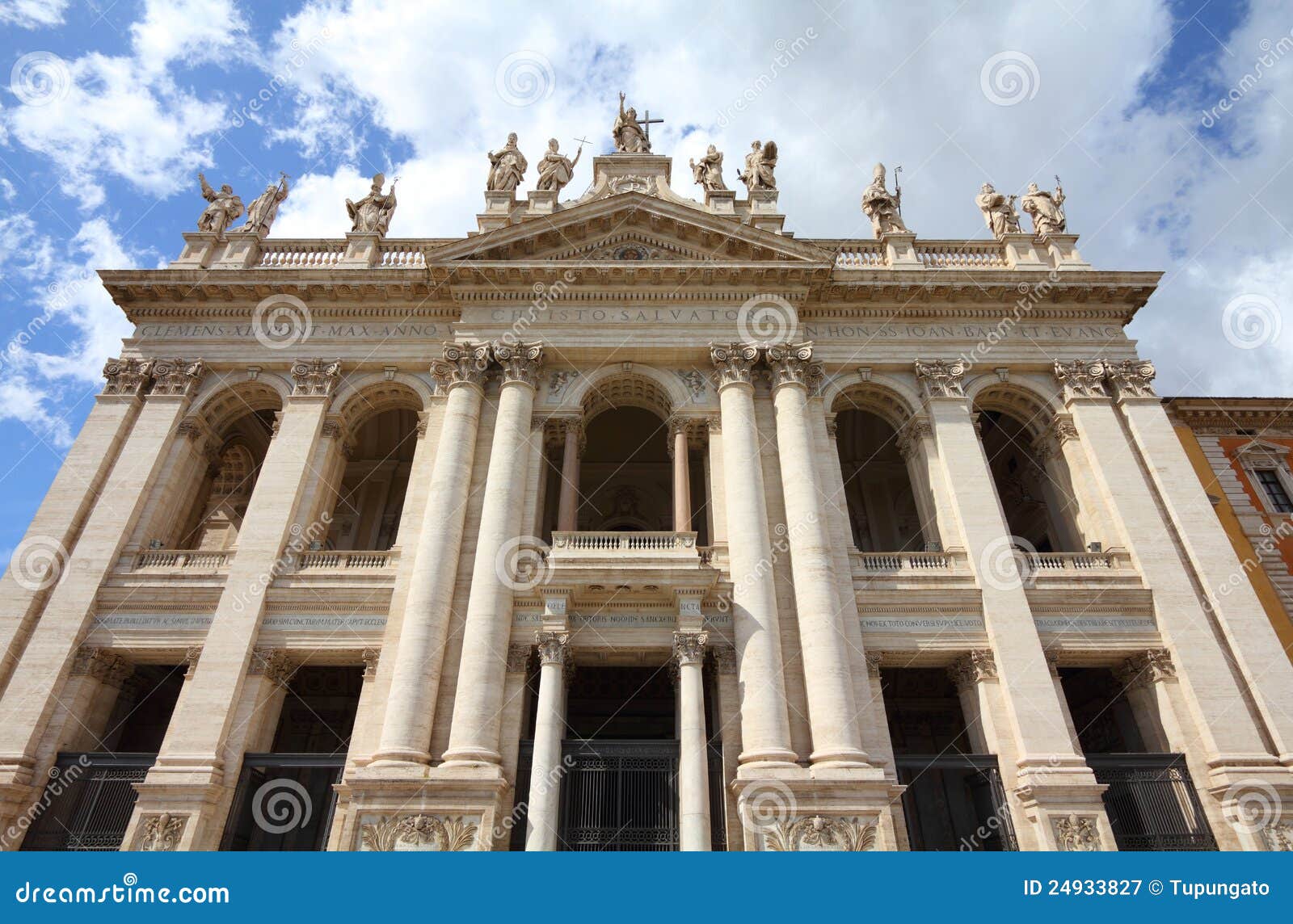 Rome - Lateran Basilica stock image. Image of urban, city - 24933827