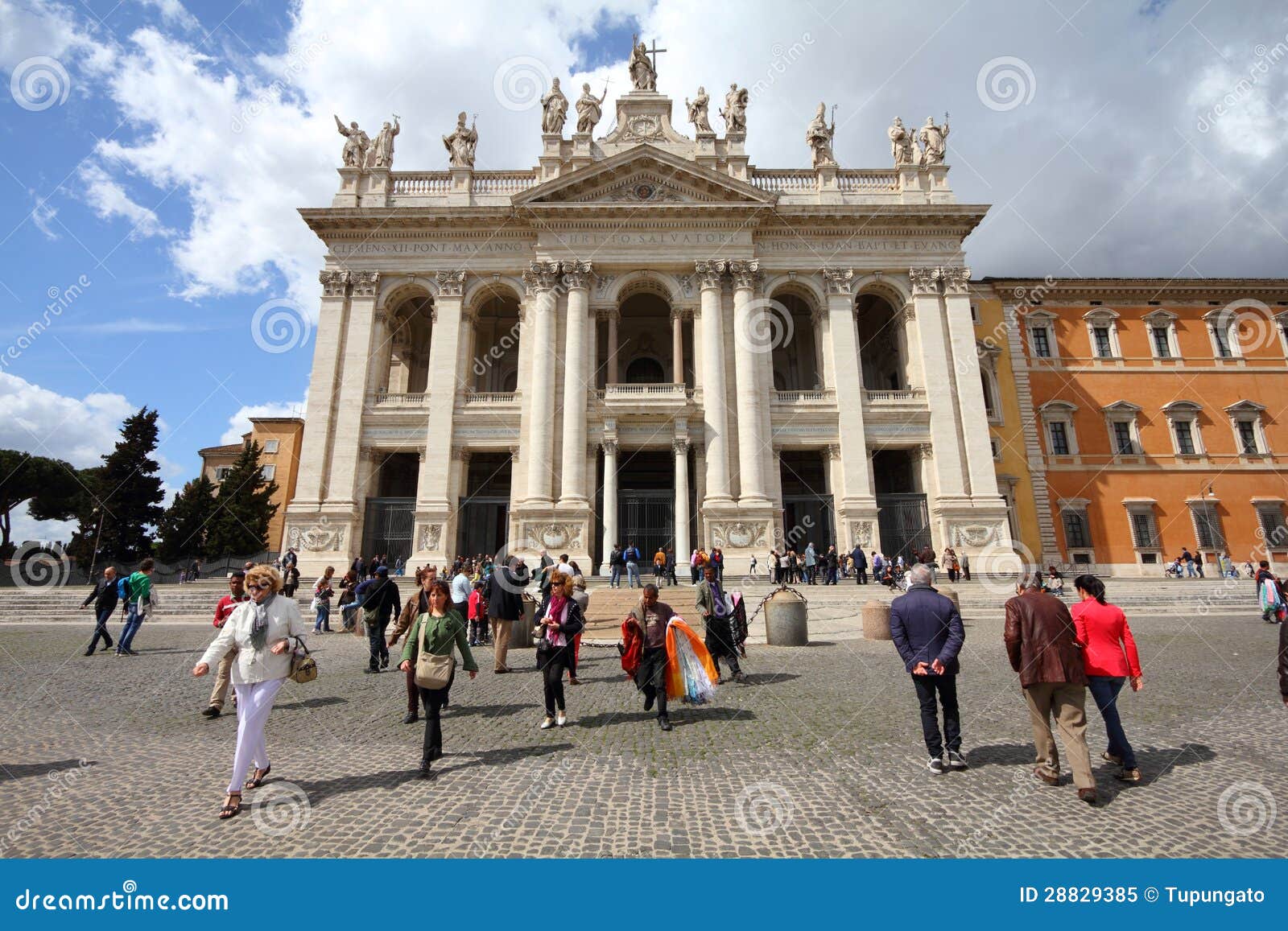 Rome - Lateran basilica editorial image. Image of cathedral - 28829385