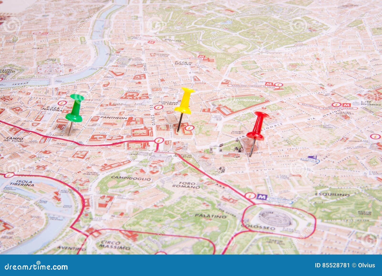 The Rome map stock image. Image of international, country - 85528781