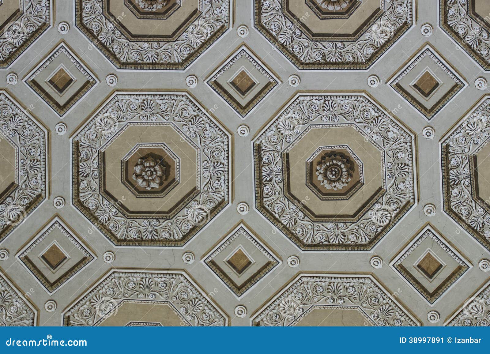 Rome Medieval Church Ceiling Editorial Photo - Image of column, arch ...
