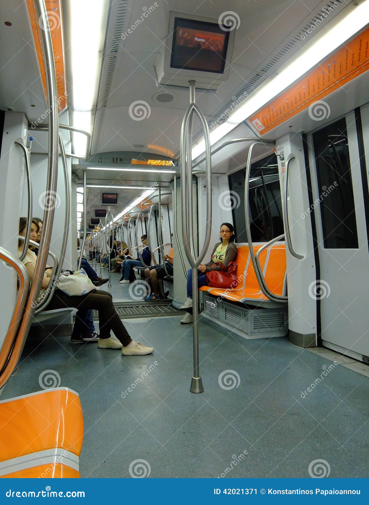 Rome Metro, Italy editorial photo. Image of italy, transportation ...