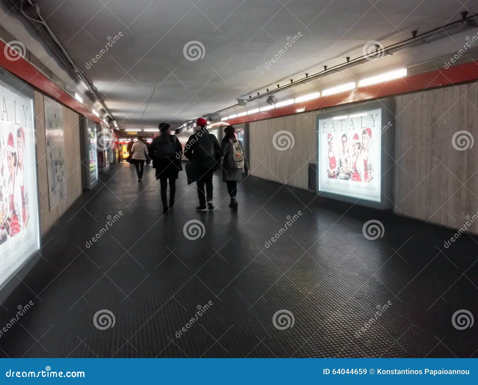Rome Metro, Italy editorial stock image. Image of platform - 64044659