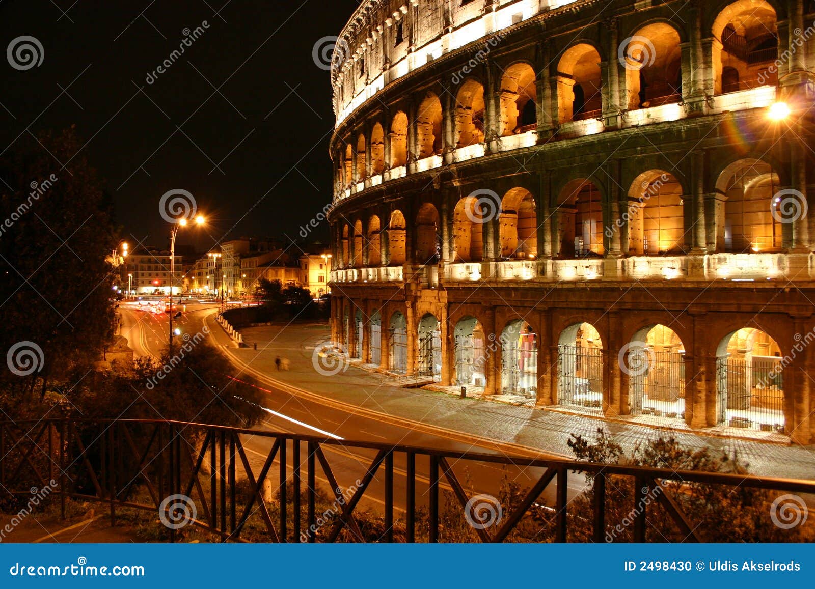 Rome at night stock photo. Image of night, rome, travel - 2498430