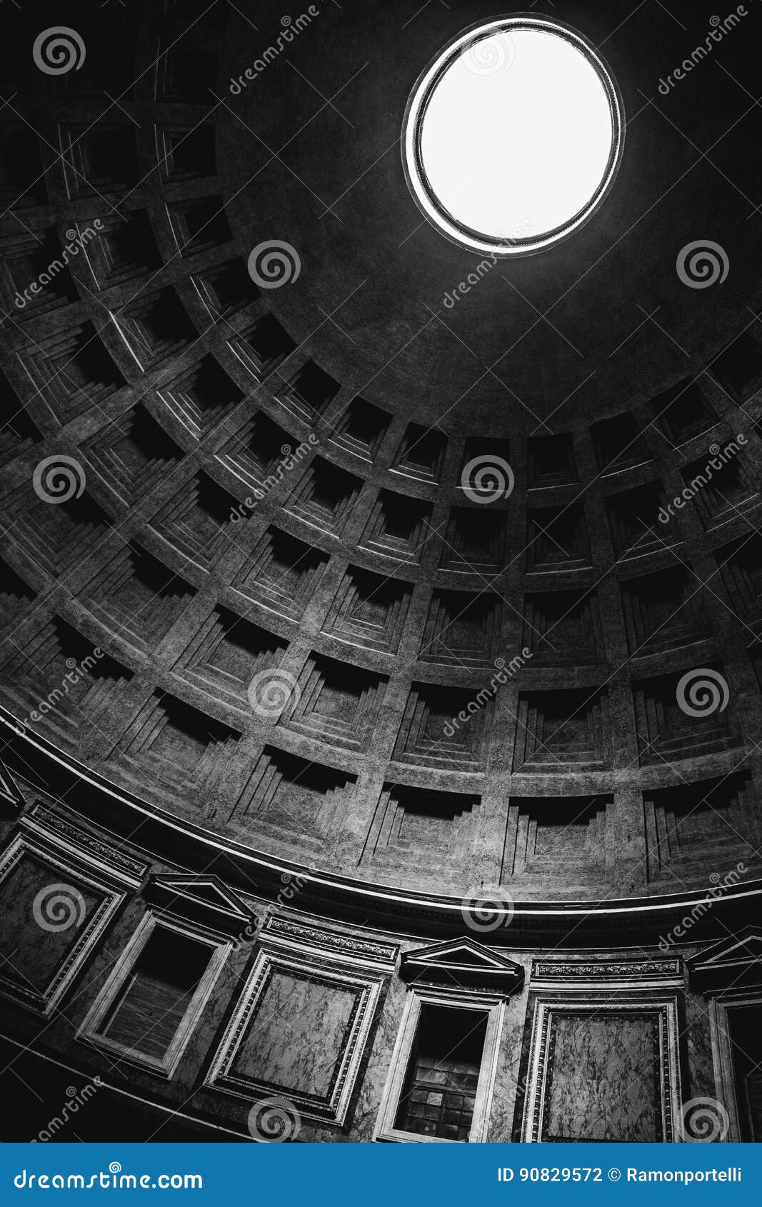 Rome Pantheon Interior editorial photography. Image of europe - 90829572