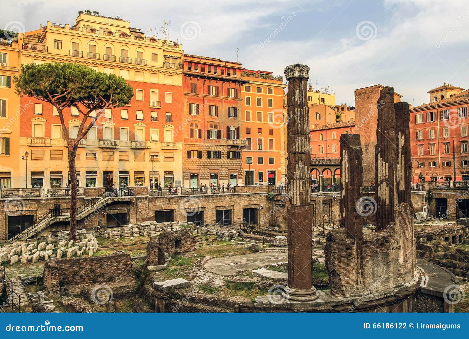 Rome editorial photography. Image of ruins, anciency - 66186122