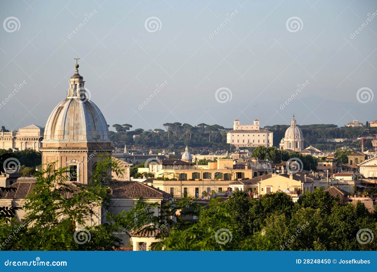 Rome skyline stock photo. Image of house, landscape, panorama - 28248450