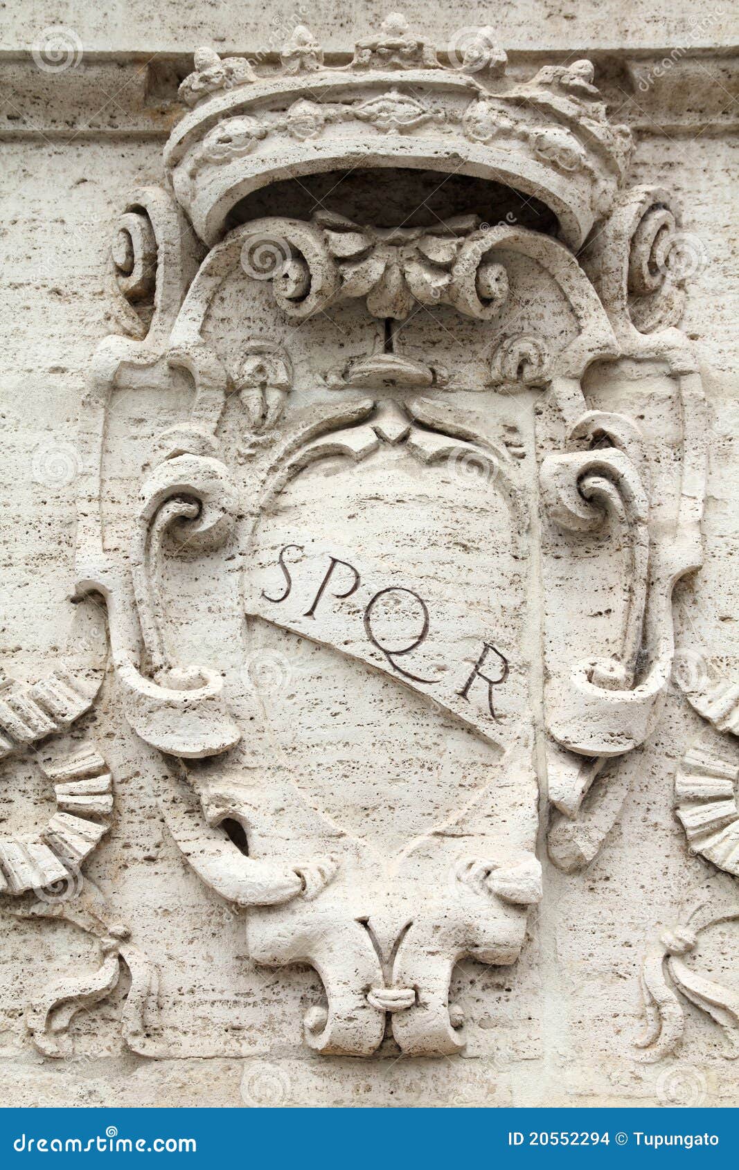 Rome SPQR Stock Images - Image: 20552294