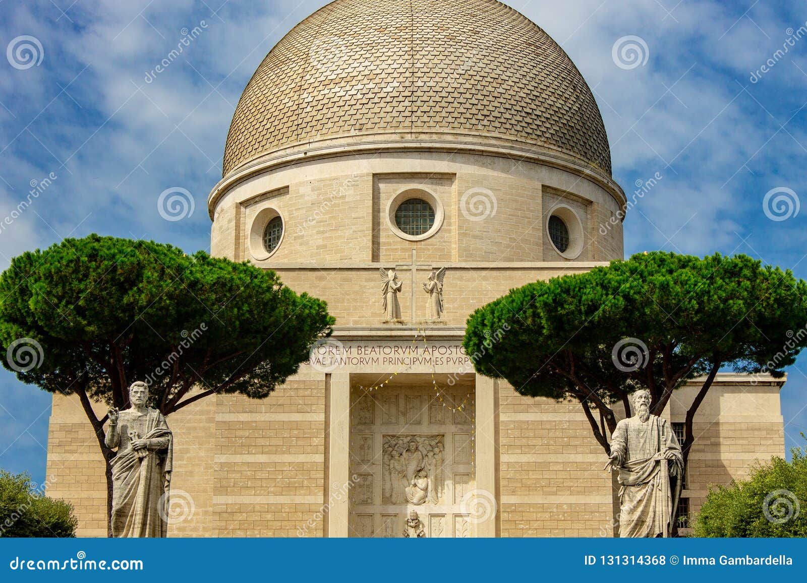 Rome, St. Peter and Paul`s Basilica Eur Editorial Stock Photo - Image ...