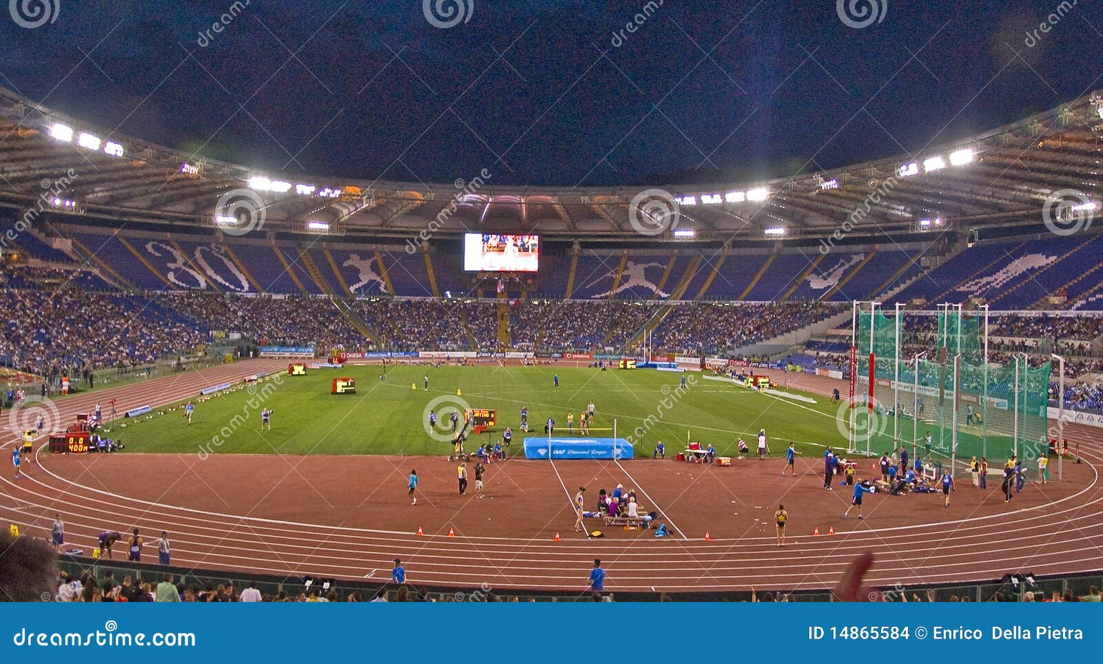 Rome stadium editorial stock image. Image of exercise - 14865584