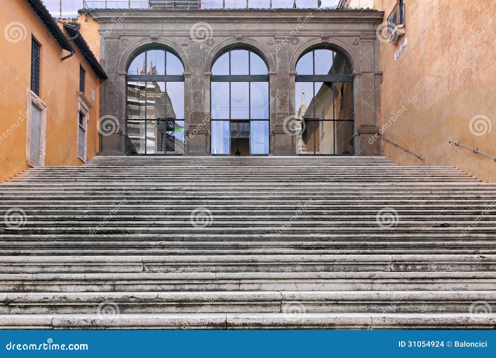 Rome stairway stock photo. Image of stairs, roman, rome - 31054924