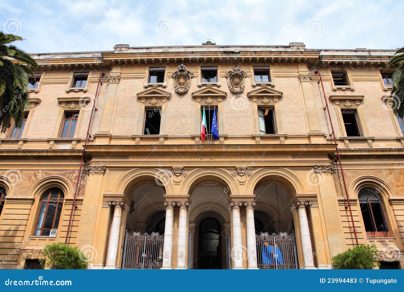Rome University stock image. Image of building, university - 23994483