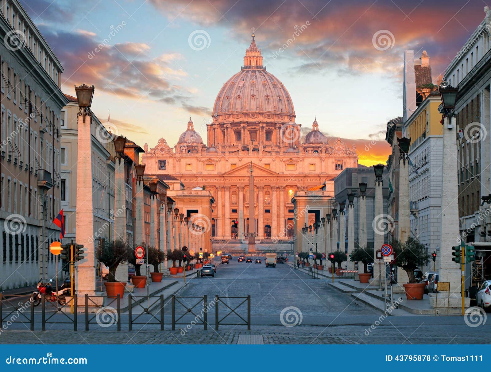 Rome, Vatican city editorial stock photo. Image of city - 43795878