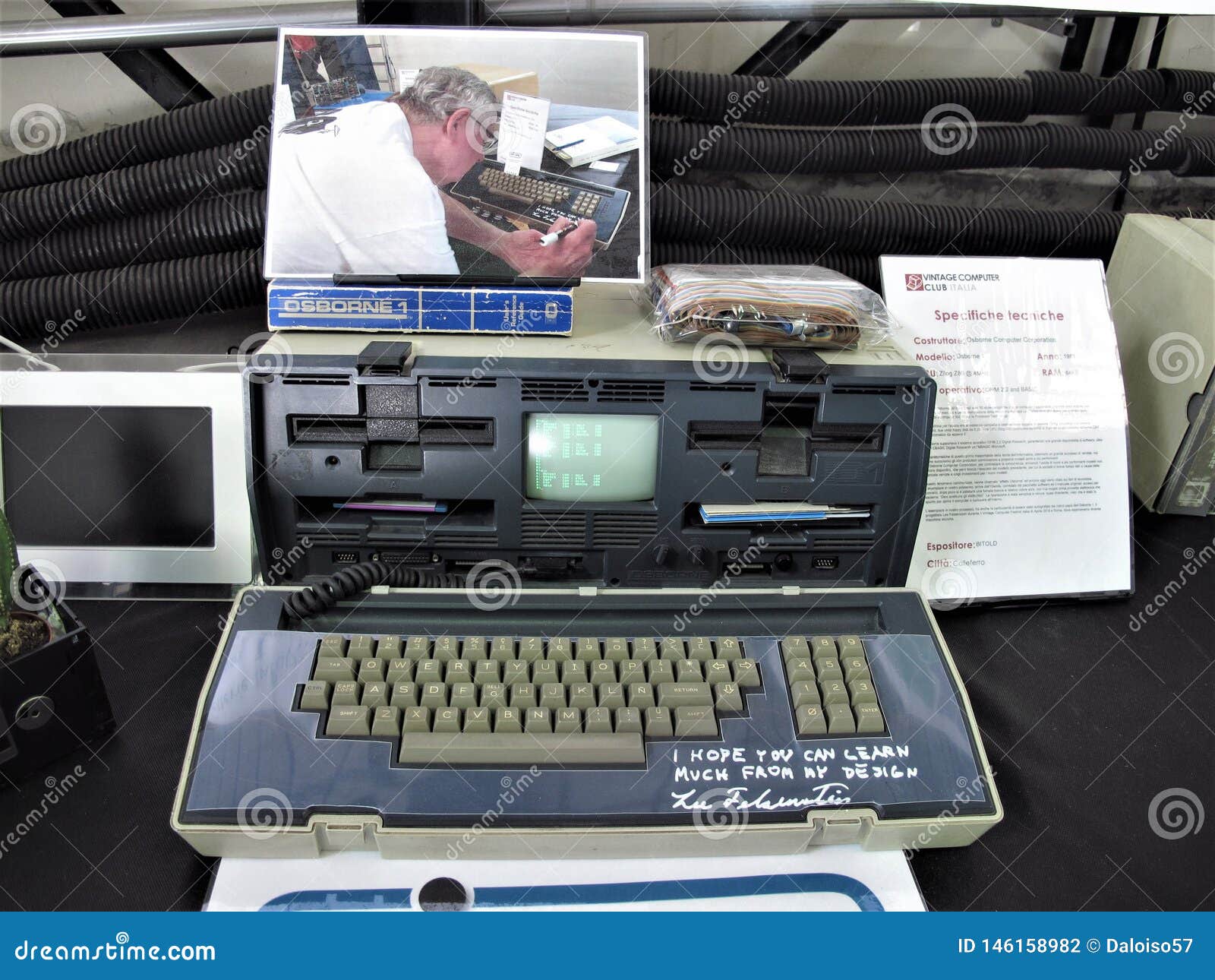 Rome vintage computer editorial photography. Image of am100 - 146158982