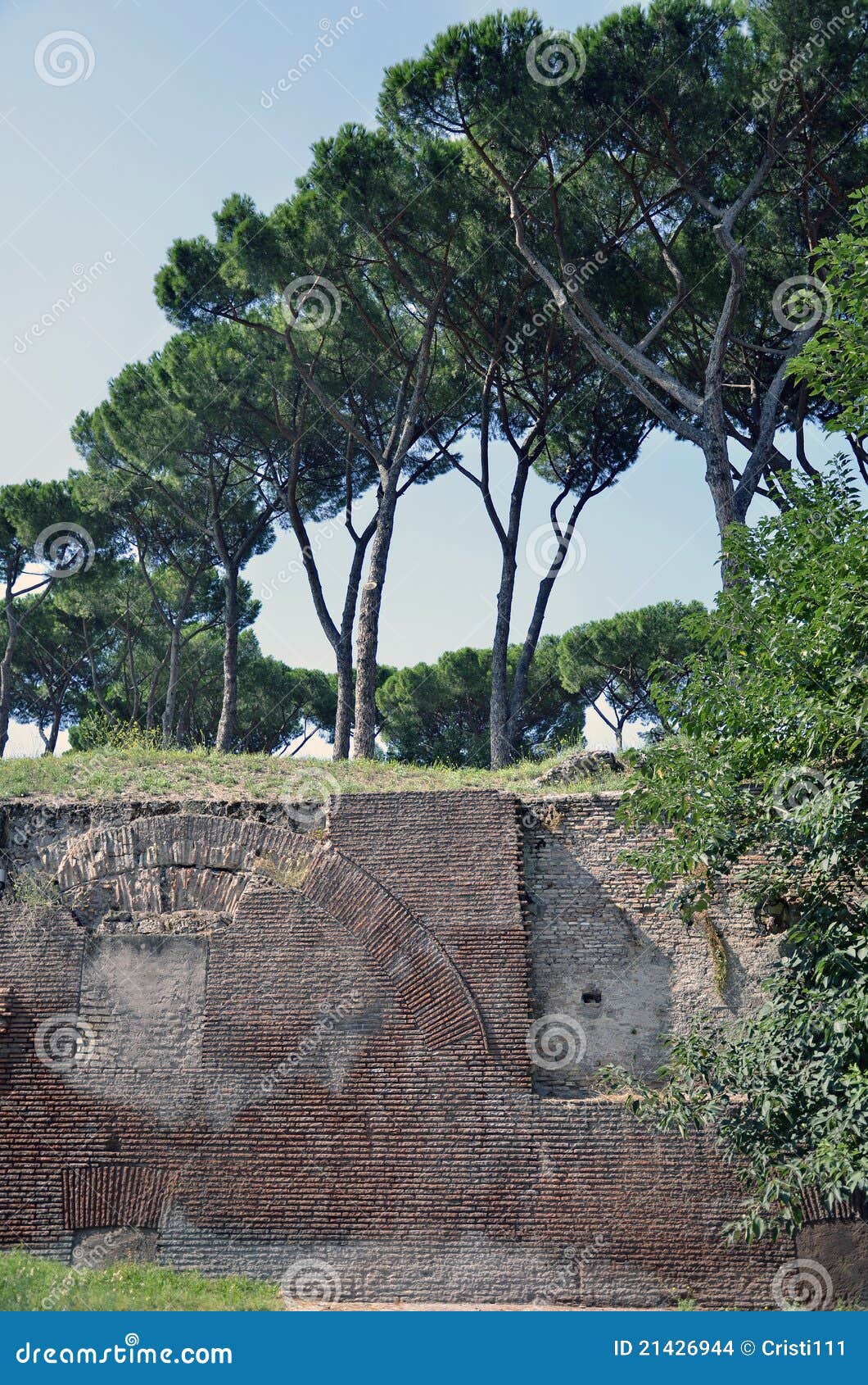 Rome wall stock photo. Image of medieval, fluffy, historic - 21426944