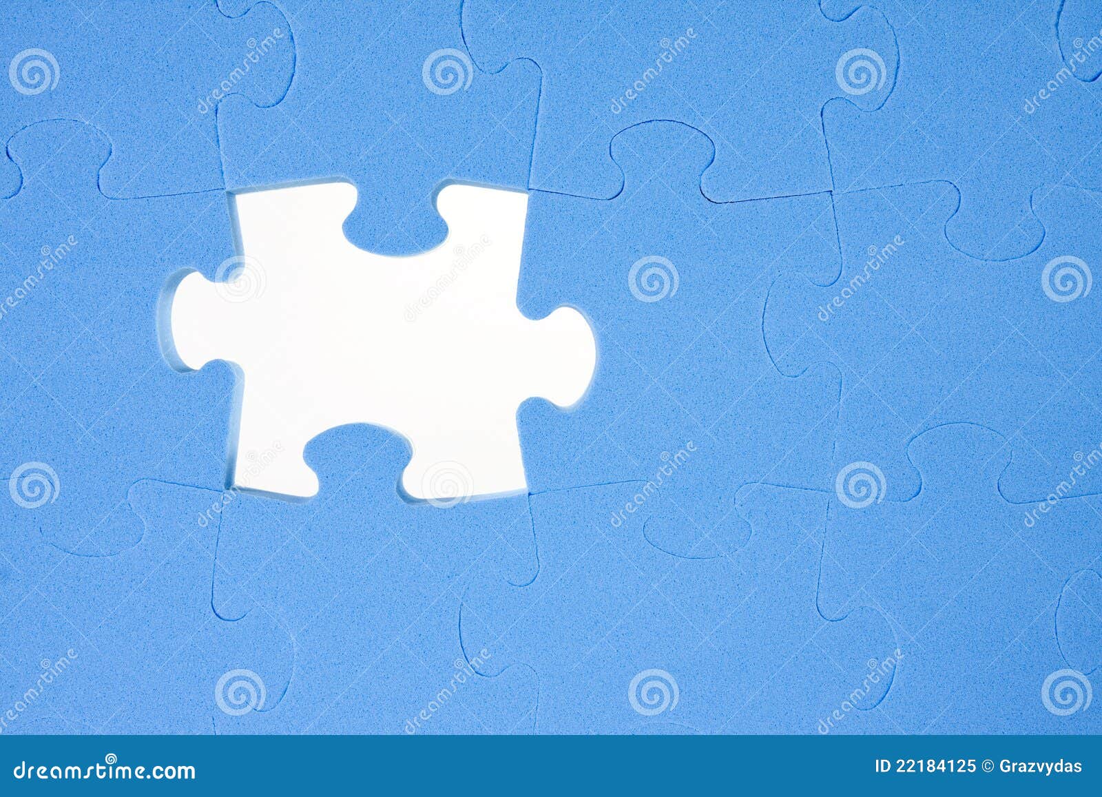 Rompecabezas azul imagen de archivo. Imagen de cierre - 22184125