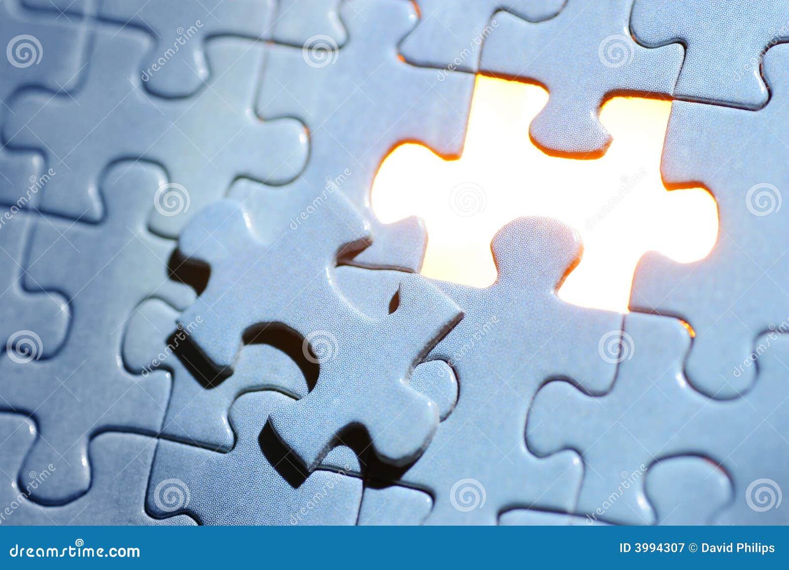 Rompecabezas azul imagen de archivo. Imagen de pedazo - 3994307