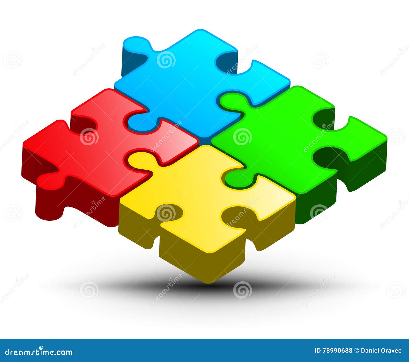 Logotipo De Rompecabezas 3d Botón De Placa Base Triángulo Papel