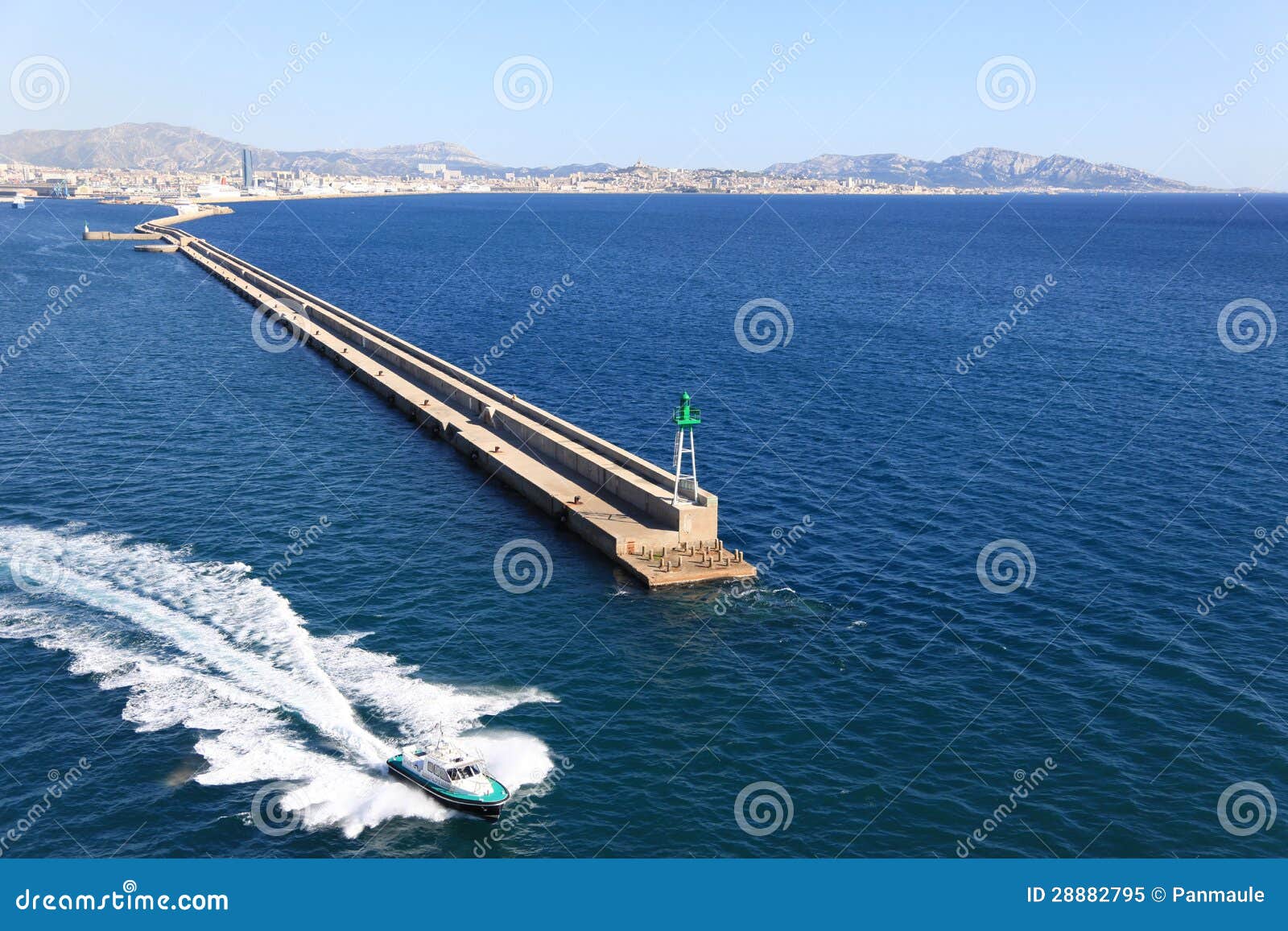 Rompeolas Marsella imagen de archivo. Imagen de estructura - 28882795