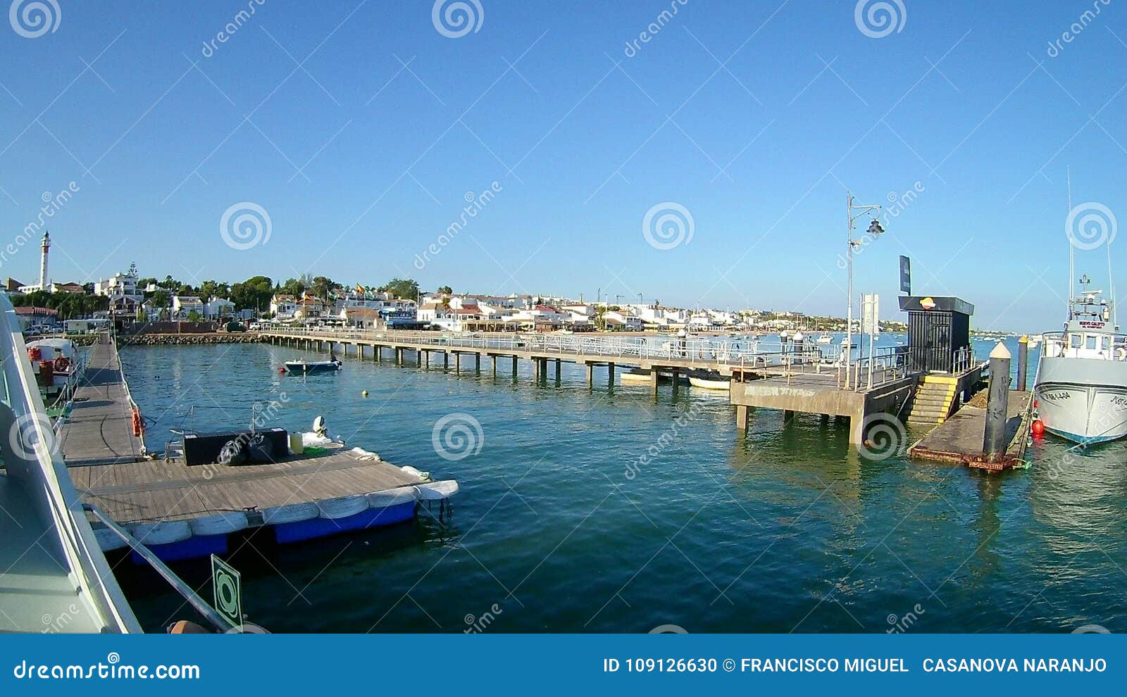 EL Rompido, Huelva, Spain The Oldest And Newer Lighthouse Royalty-Free ...