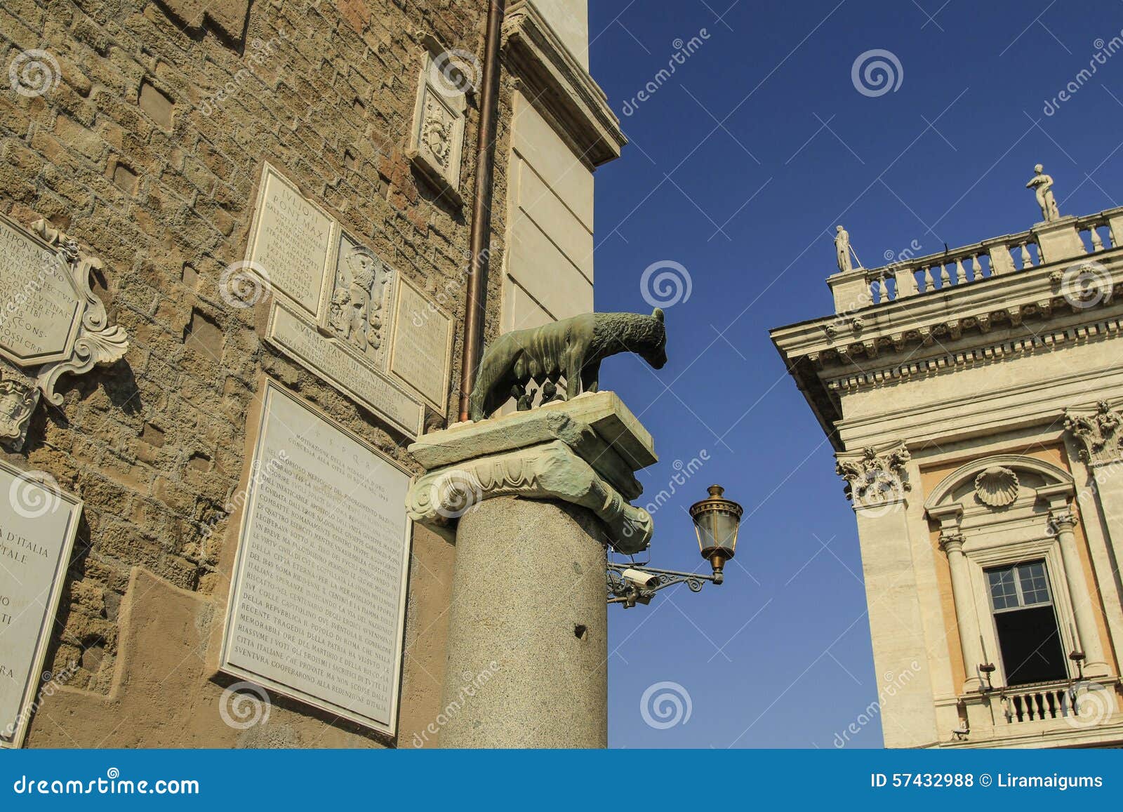 Romul &Rem, Rome stock photo. Image of ancience, history - 57432988
