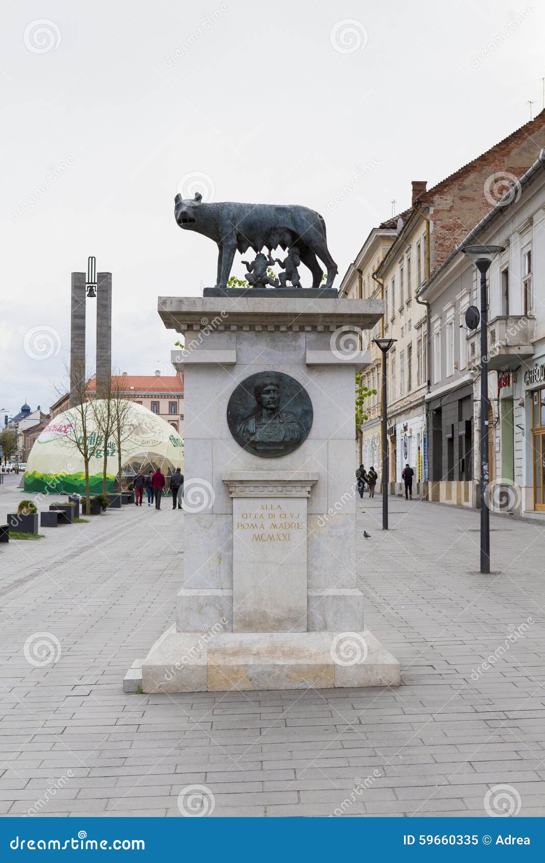 The Capitoline Wolf statue editorial image. Image of legend - 59660335