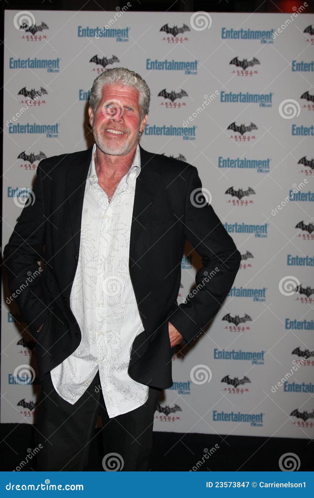 Ron Perlman editorial photography. Image of comic, party - 23573847